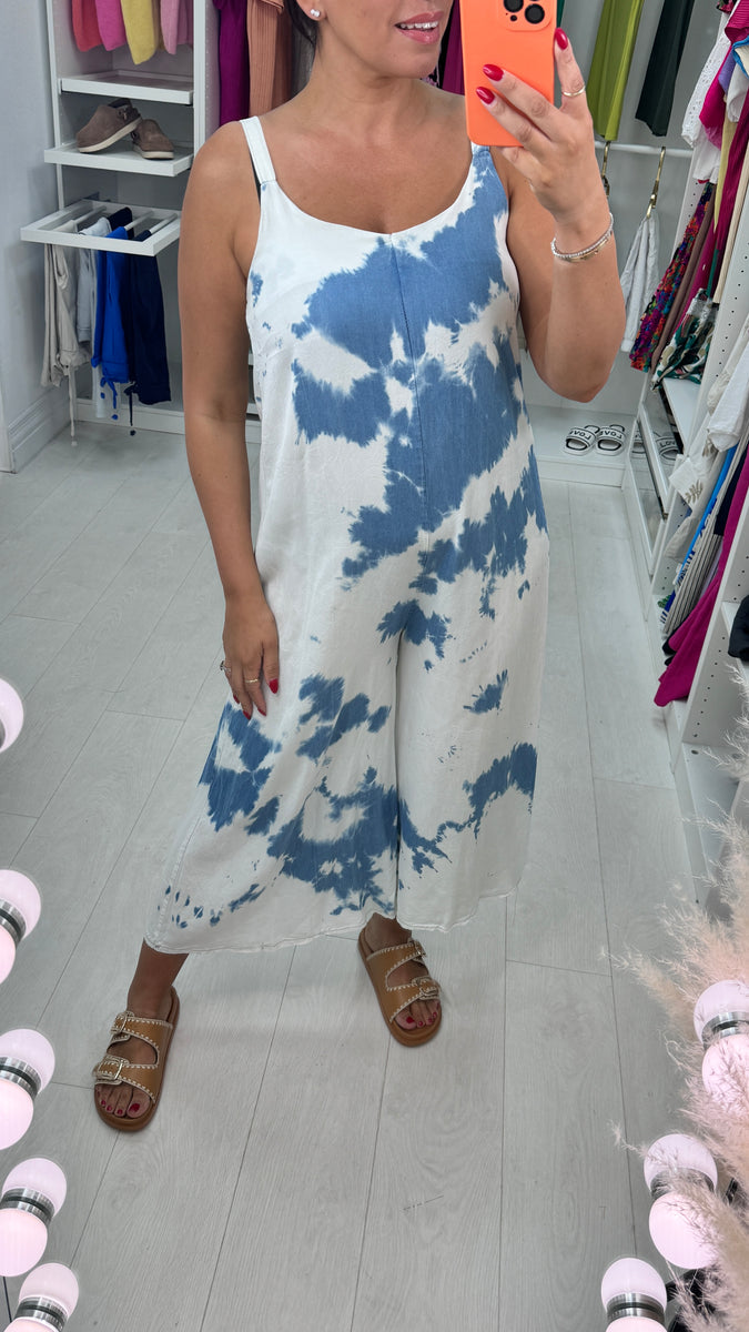 Nylar Tie Dye Jumpsuit – BowsBoutiques